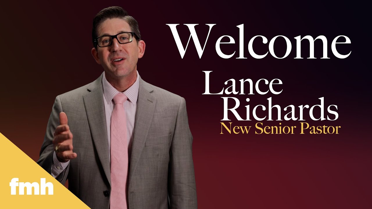 Welcome Lance Richards to First Methodist Houston - YouTube