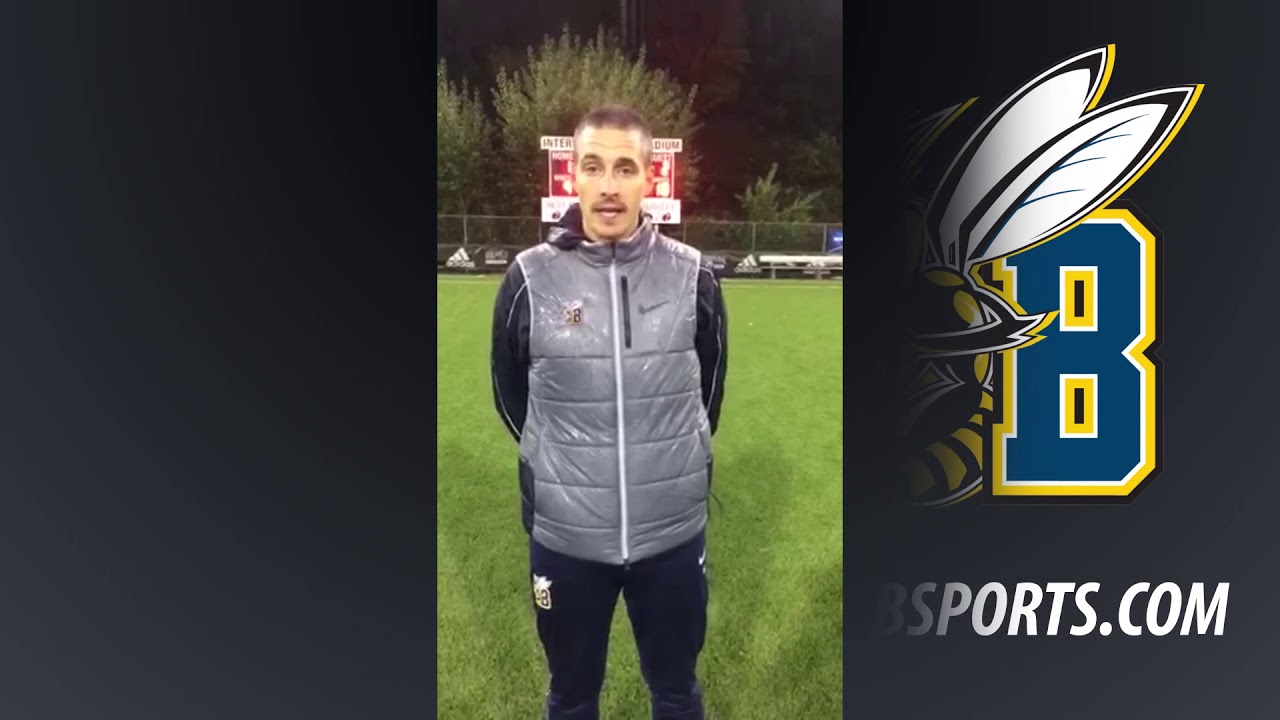 MSUB Men's Soccer Postgame 10/21/17 - YouTube