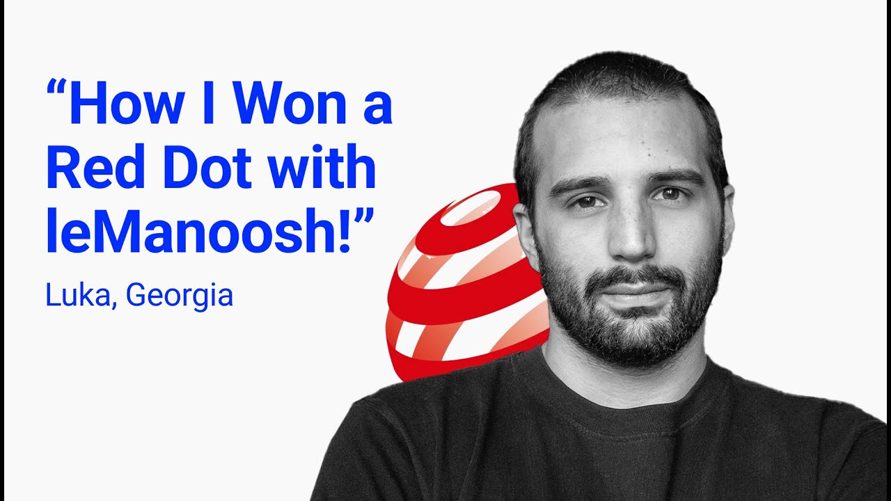 "How I won a Red Dot with leManoosh!" A Message from the 2024 Red Dot ...