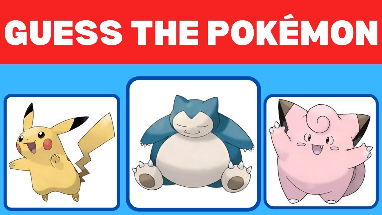 Pokemon Trivia: Guess the Pokemon Quiz #quiz #generalknowledge - YouTube