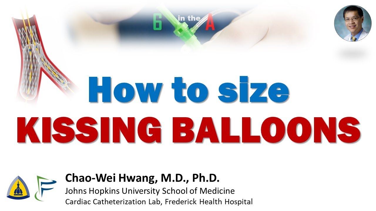 How to size kissing balloons and POT balloons - YouTube