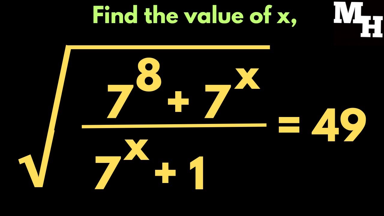 A Nice Radical Equation Maths Olympiad Questions - YouTube