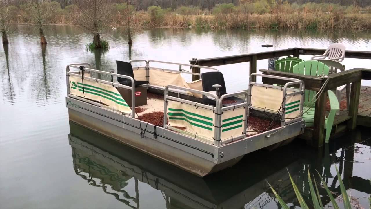 Thinking about buying a boat for your pond? - YouTube