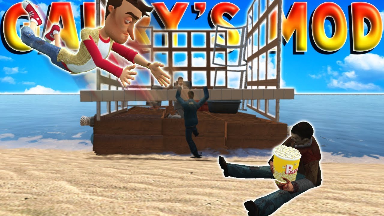 ZOMBIE SURVIVAL BY BUILDING A BOAT! - Garry's Mod Gameplay (Gmod ...