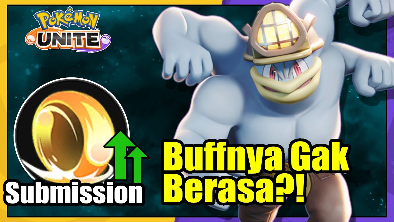 Mending Pakai Dynamic Punch Machamp | Pokemon Unite - YouTube