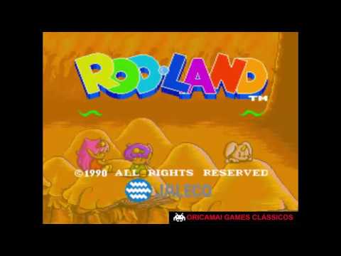 Rod Land (arcade) gameplay + scenes + final - YouTube
