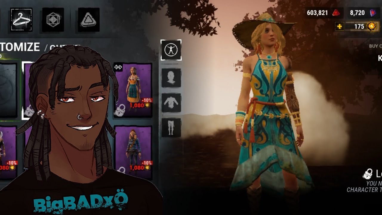 Kate Denson All Costumes & Skills: Dbd (Dead By Daylight Mobile) - YouTube