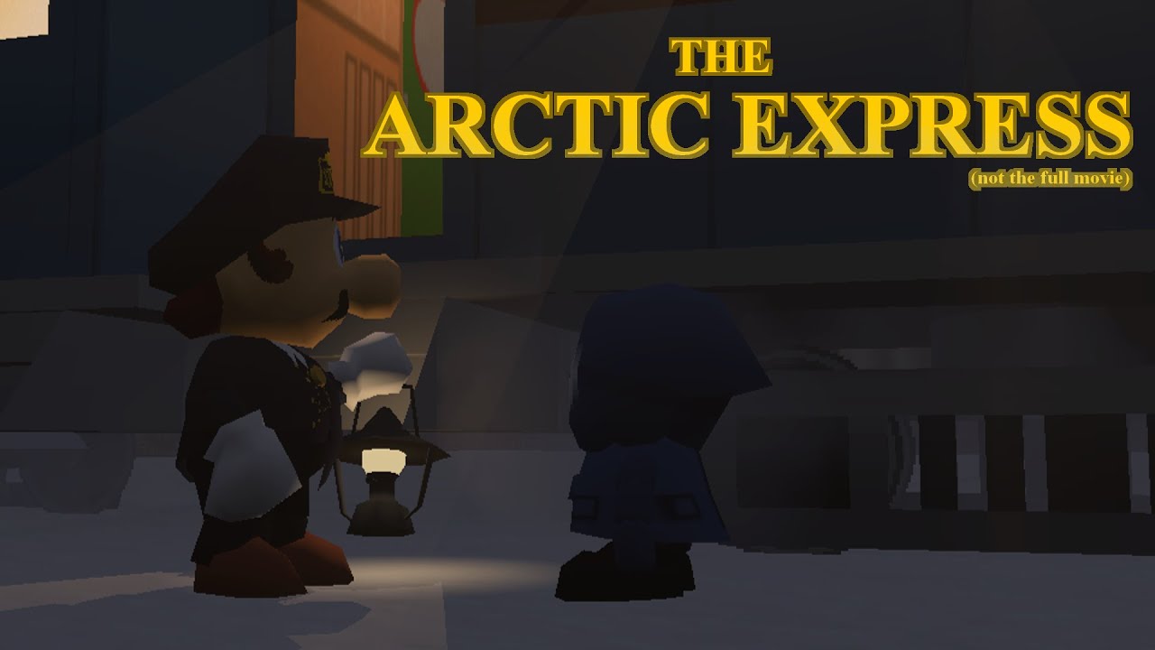This is the Arctic Express (Polar Express scene recreation) - YouTube