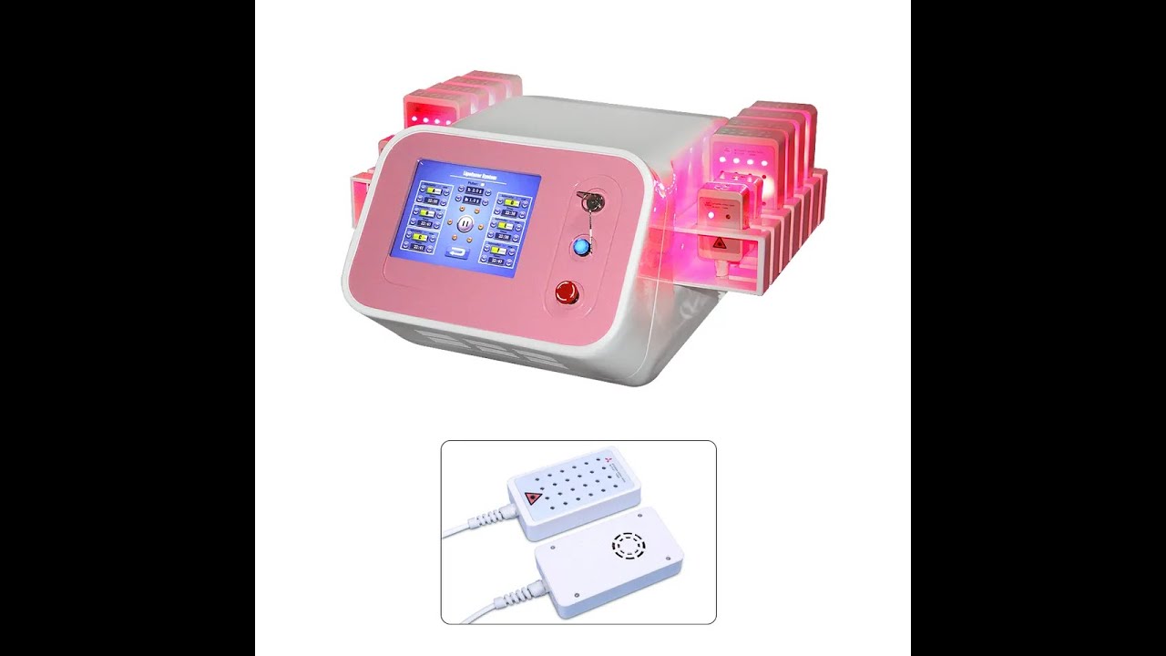 dual wavelength i lipo laser fat reduce beauty slimming machine with 12 ...