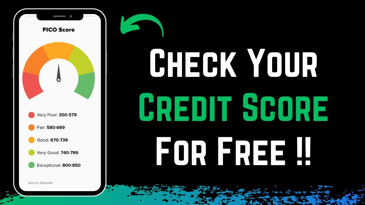 How to Check Your Credit Score For Free Online ! - YouTube