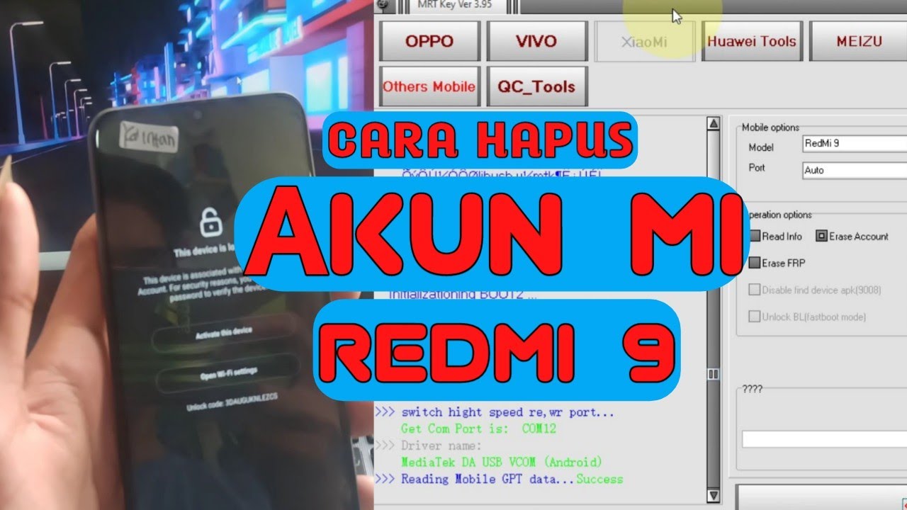 Redmi 8 Bypass Mi Account — Xiaomi-note.ru