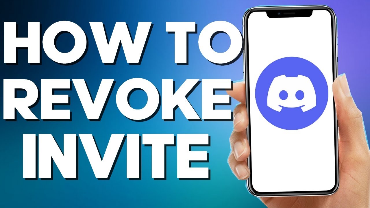 How to Revoke Invite on Discord Mobile - YouTube