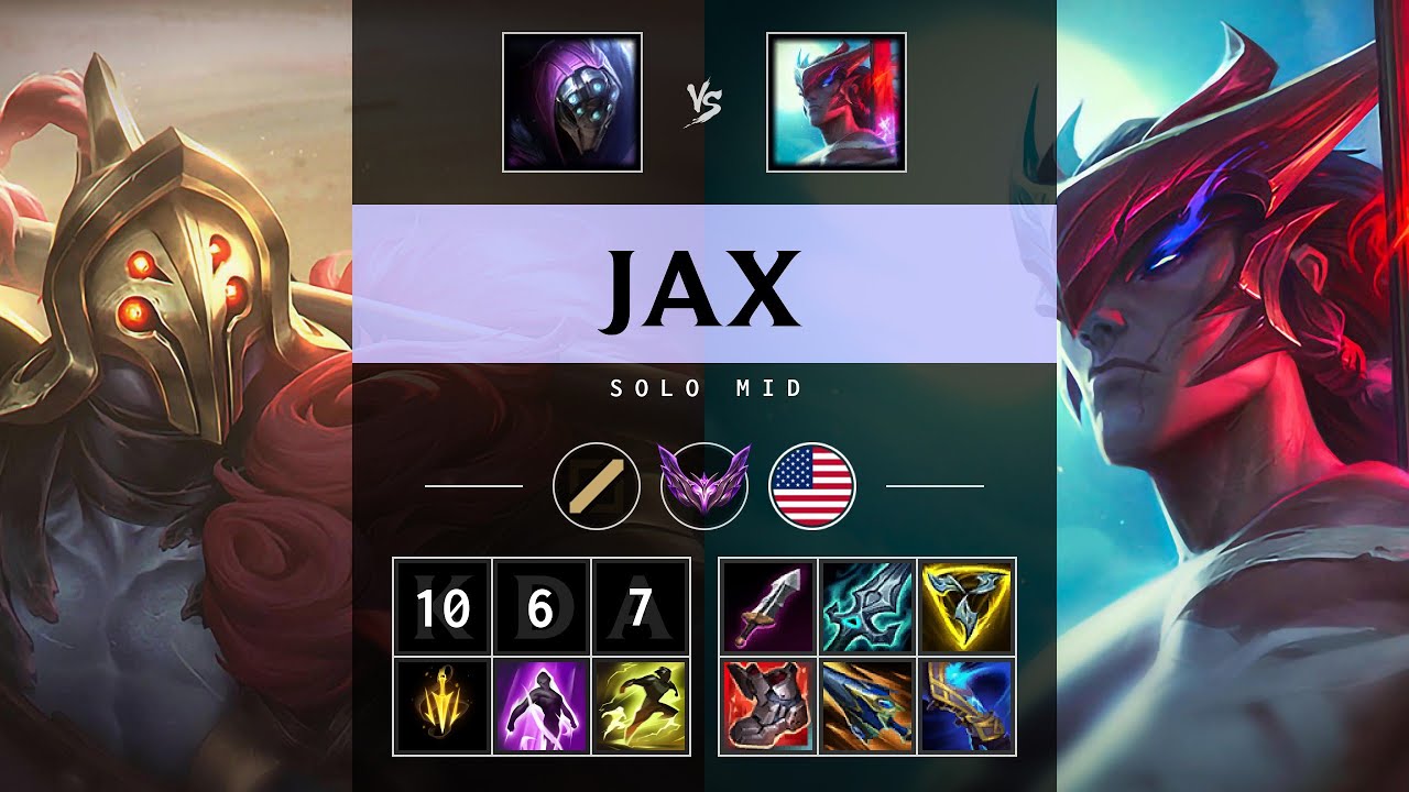 Jax Mid vs Yone - NA Master Patch 25.17 - YouTube