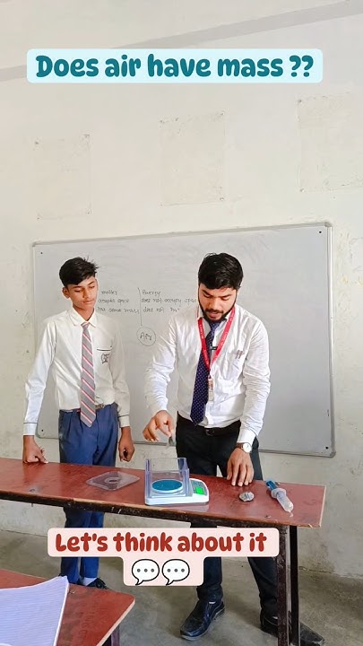 air have mass #science #matterandsurroundings #cbse #board #shorts # ...