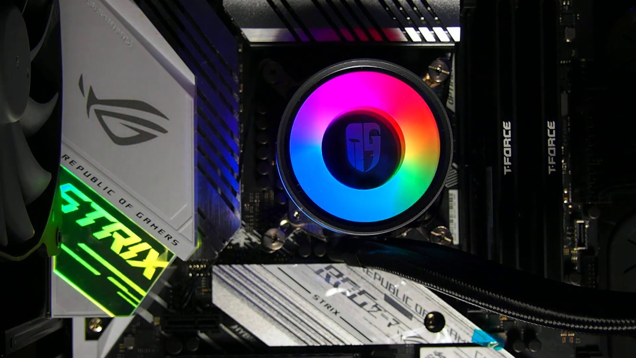 Gamer Storm Castle 280EX - RGB lighting - YouTube