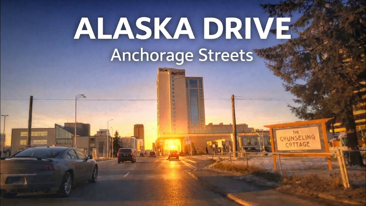 ALASKA DRIVE | Driving Through Anchorage | City Life Alaska - YouTube