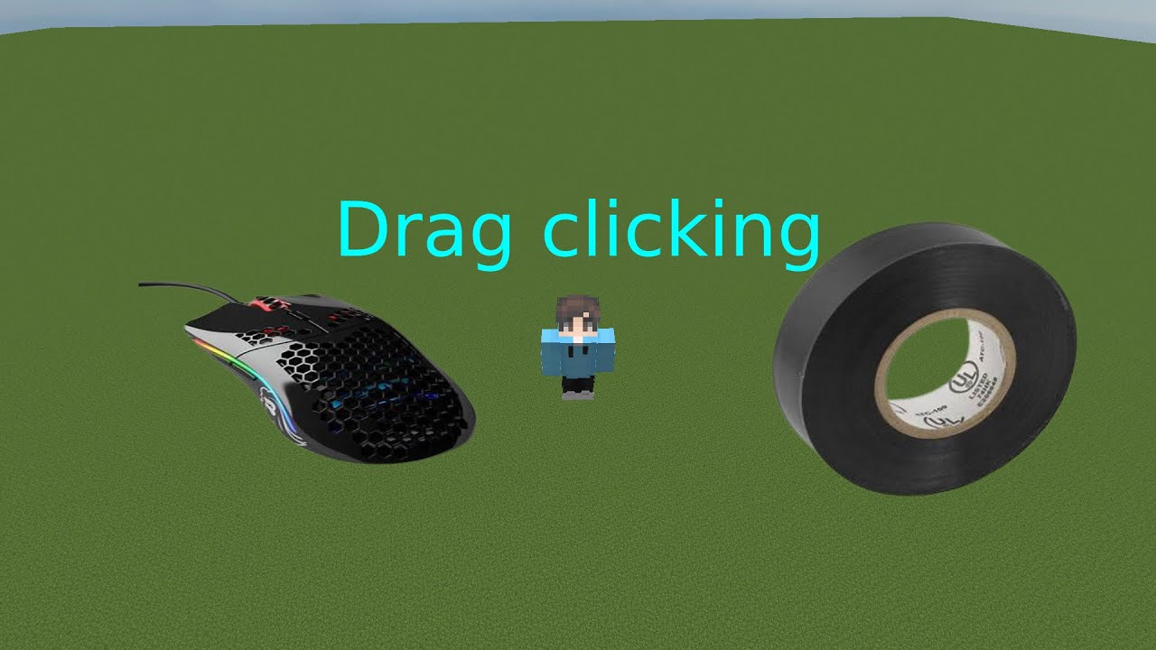 How to drag click on a Glossy mouse - YouTube
