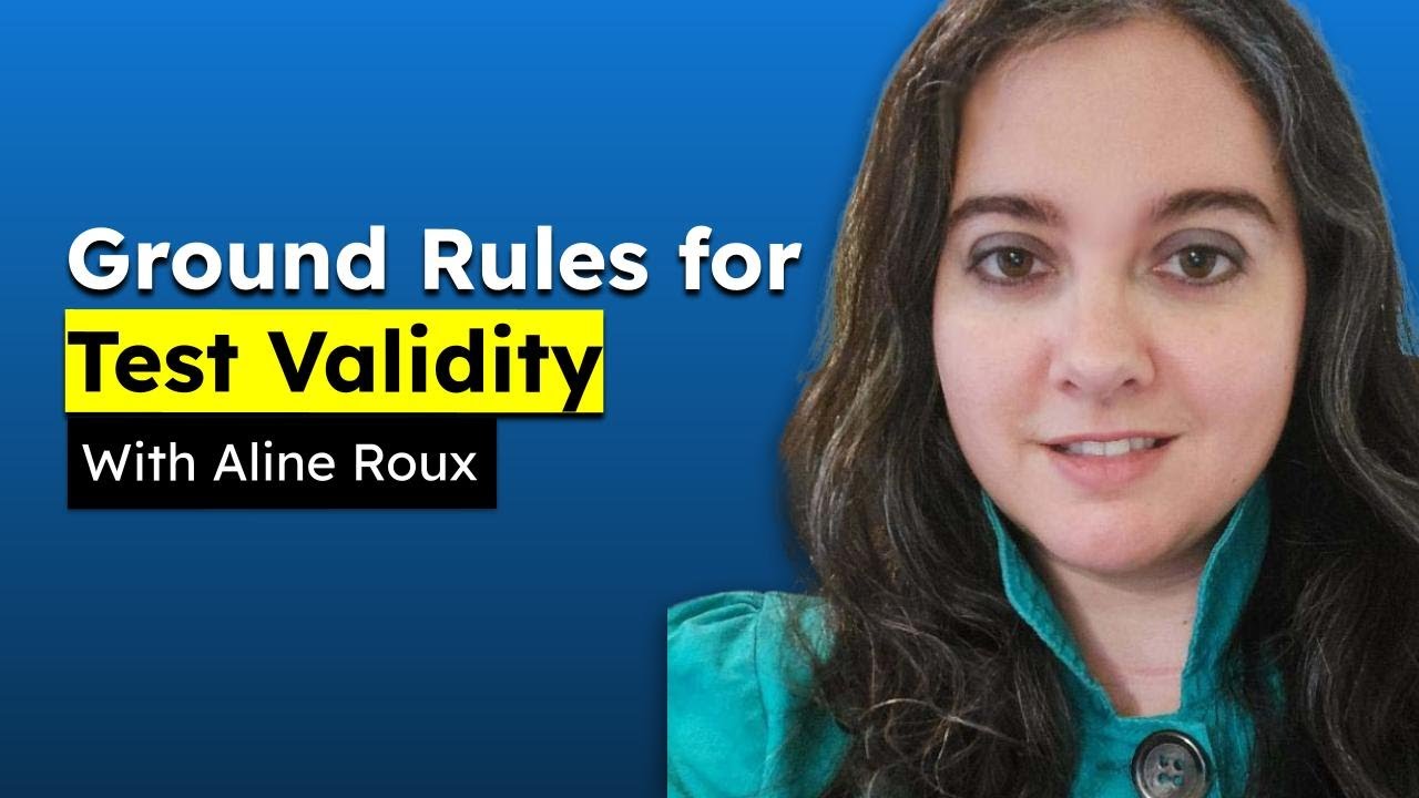 Ground Rules for A/B Test Validity with Aline Roux - YouTube
