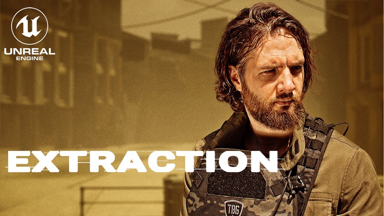 Extraction water jump scene | UE4 | Metahumans | Virtual Production ...