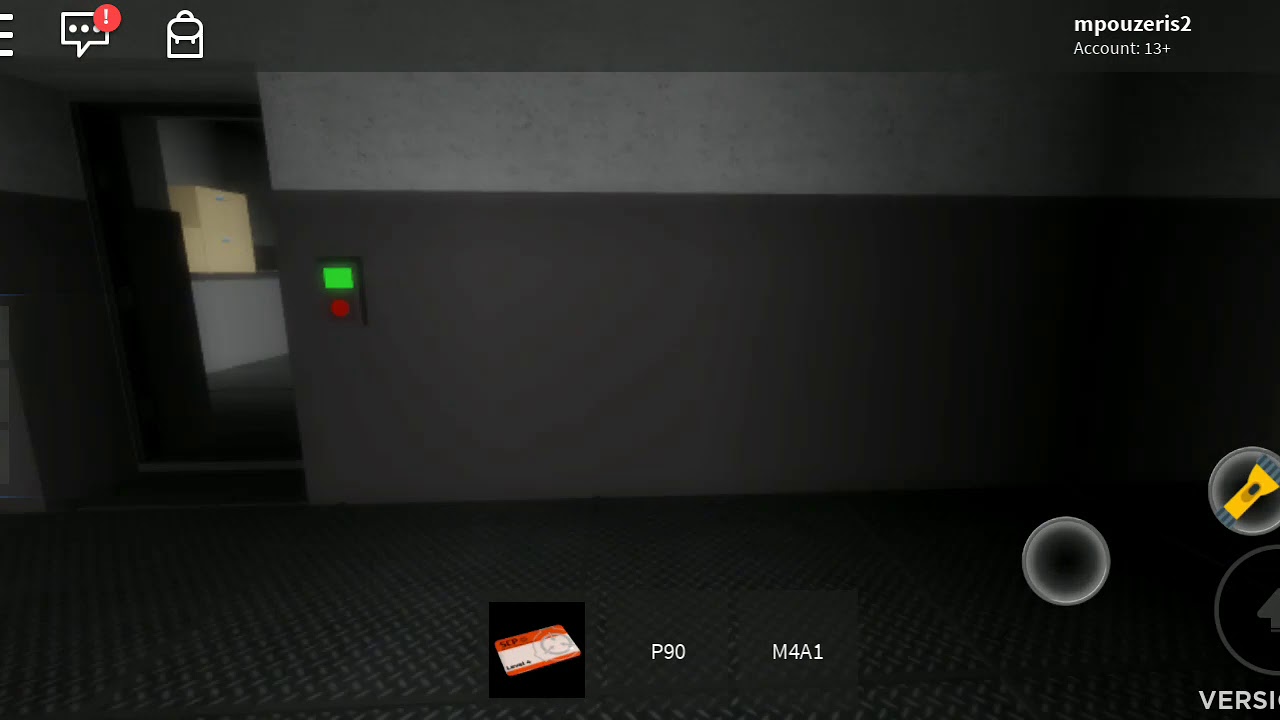 SCP SITE-35 ROBLOX in the bunker before the explosion - YouTube