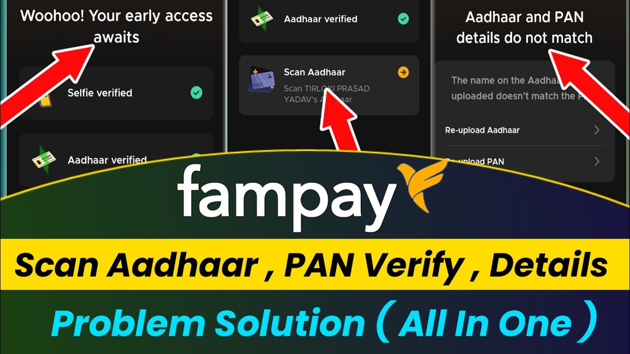fampay woohoo your early access awaits | fampay scan aadhaar | aadhaar ...