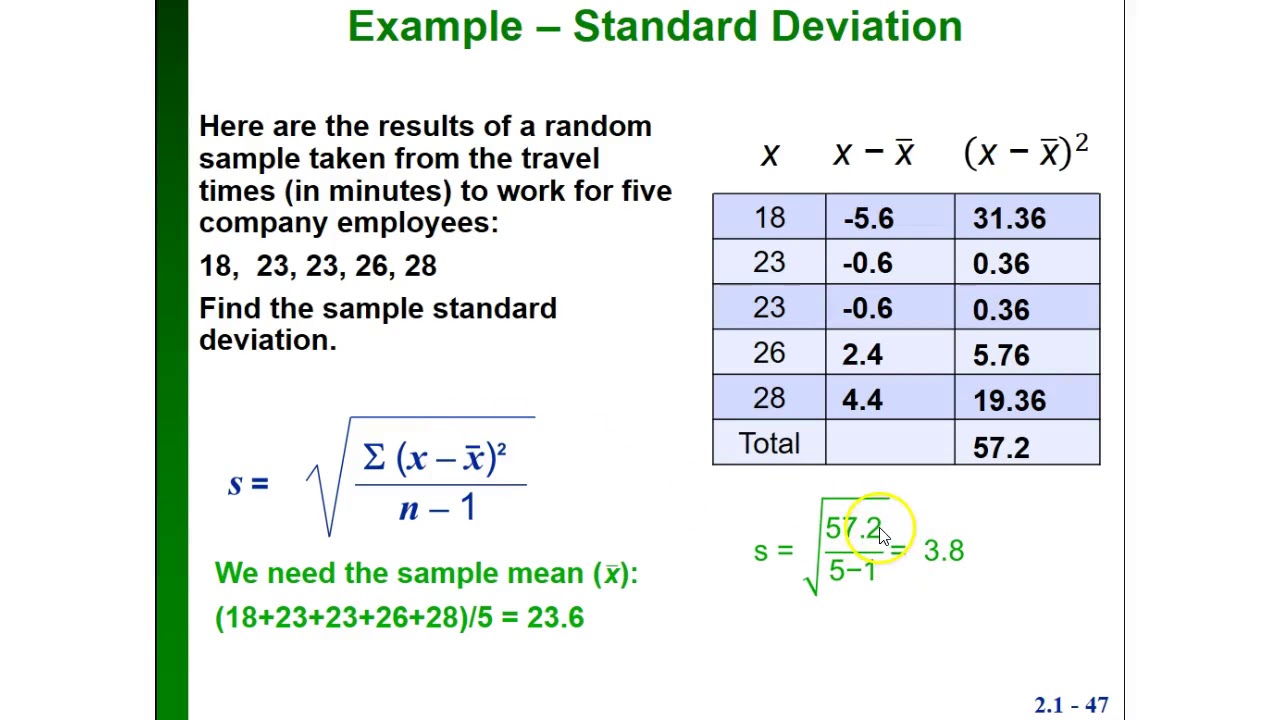 Measures of variation - YouTube