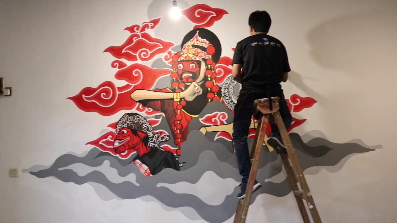 Mural Budaya Indonesia - Homecare24