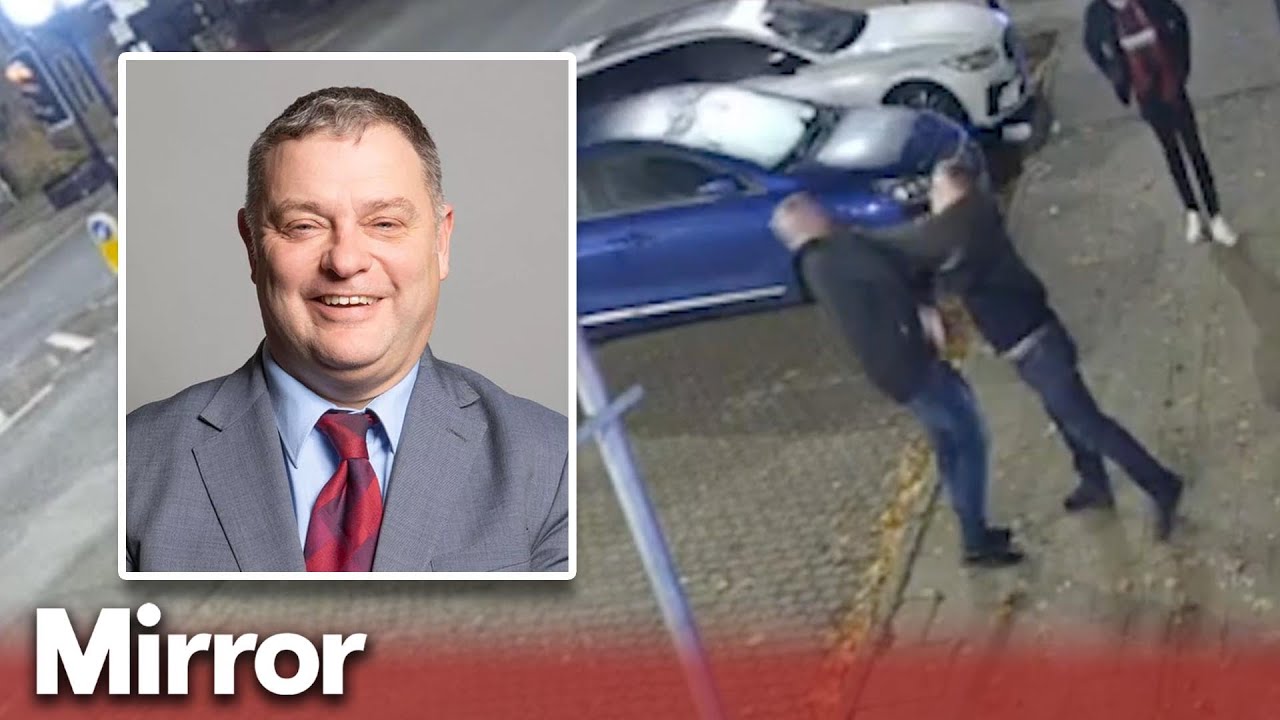 CCTV video shows Labour MP punching man in street - YouTube