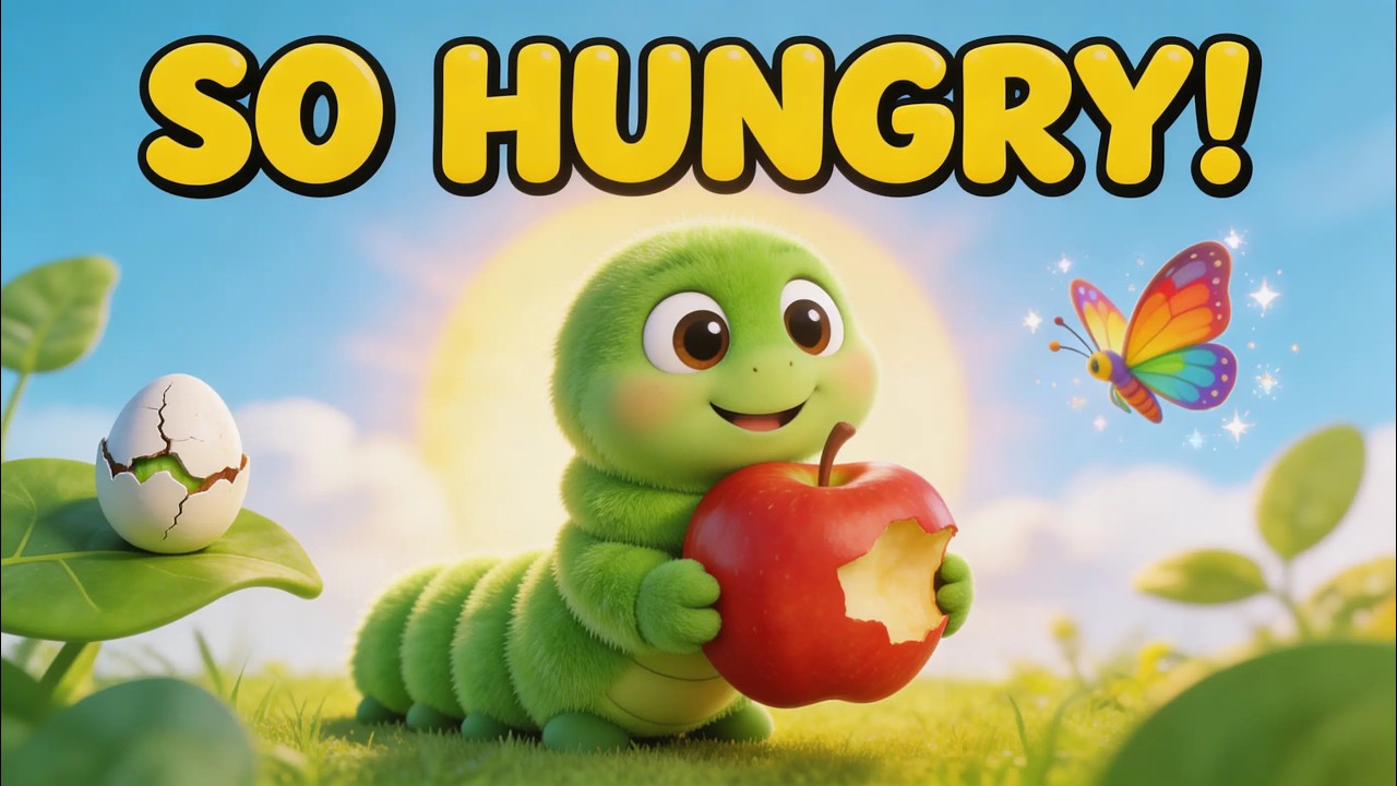 The Very Hungry Caterpillar | Animated Story for Kids | Moonlight Tales ...