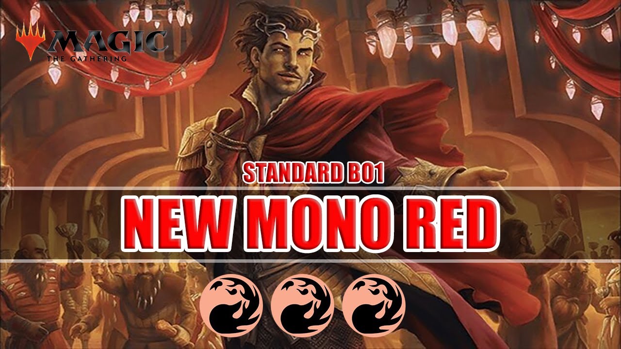 🔥🔥🔥 NEW Mono-Red Aggro | Standard WoE | MTG Arena gameplays - YouTube