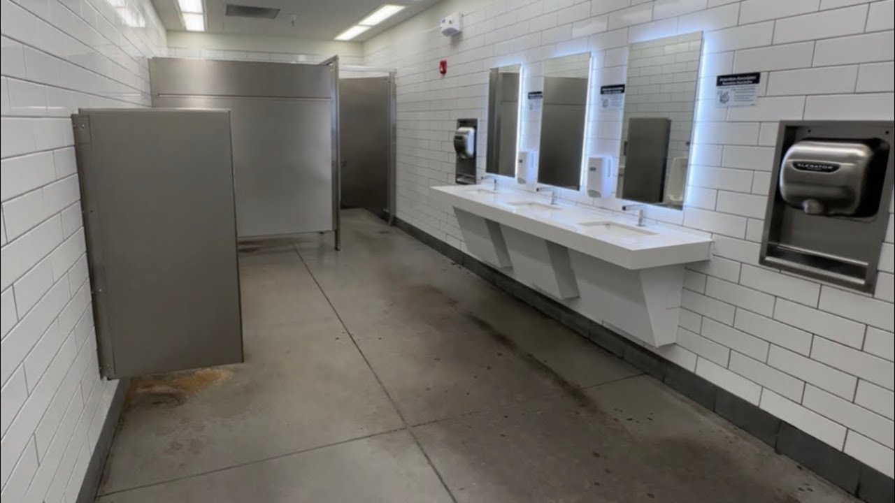 Another Walmart Men’s Restroom (Front Renovated) - YouTube