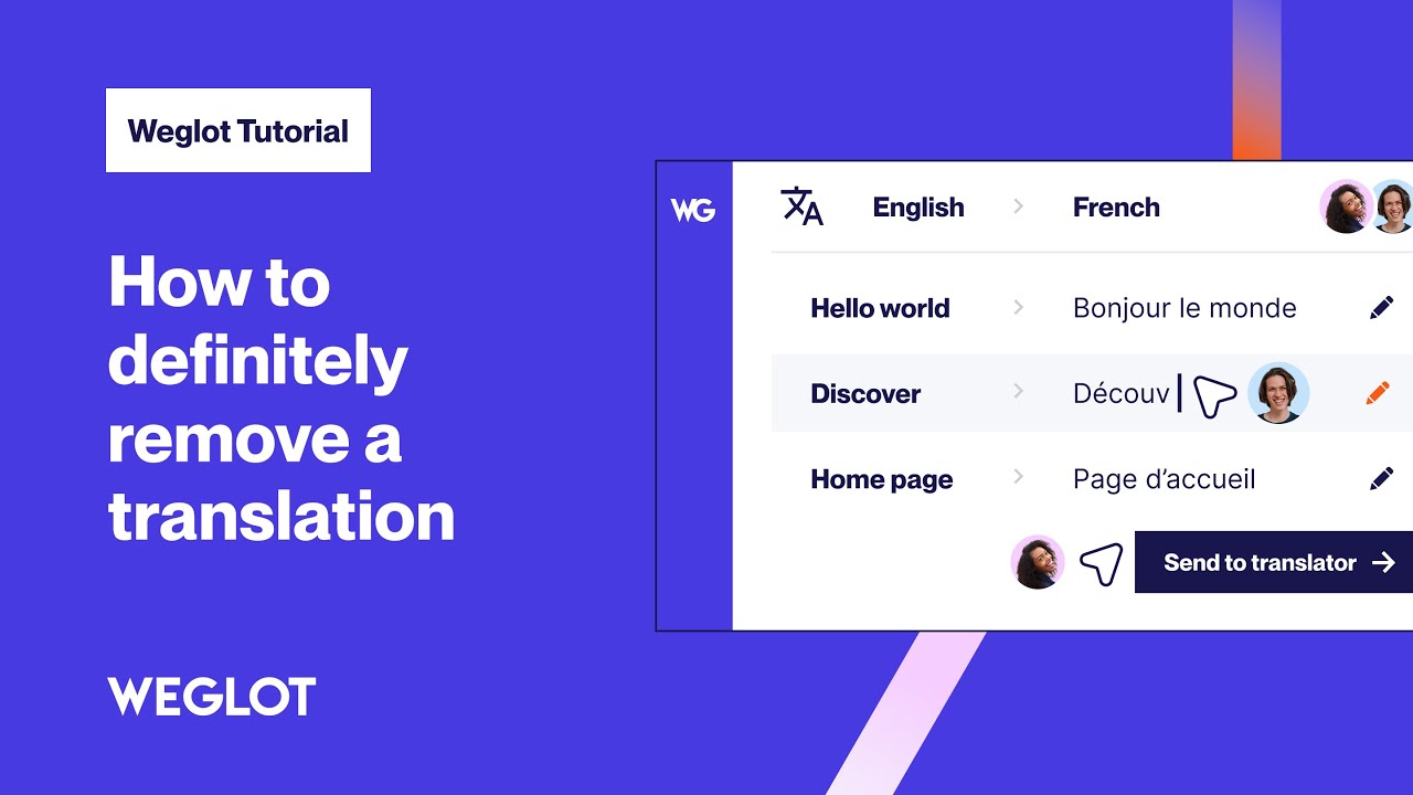 How to Definitely Remove a Translation | Weglot Tutorial - YouTube