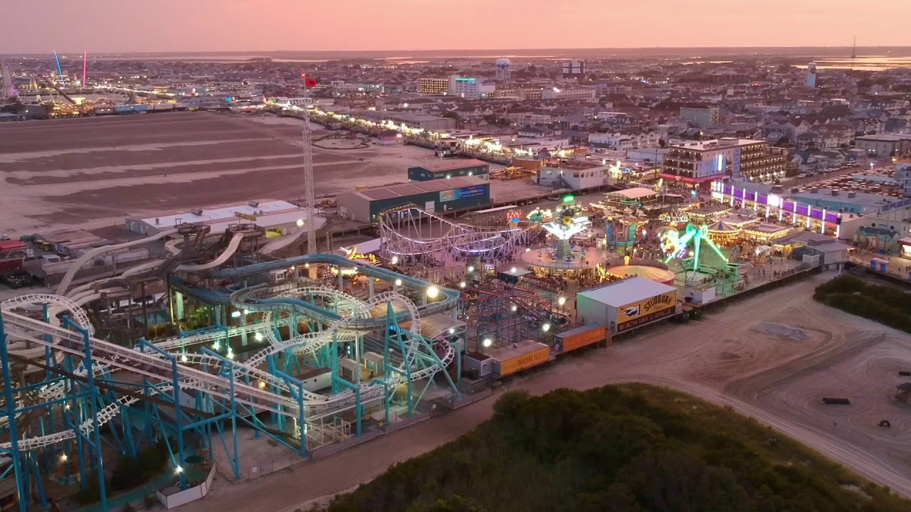 Sunset at Surfside Pier - YouTube