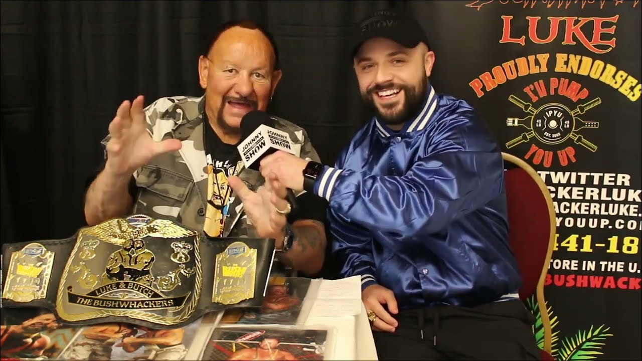 The Bushwhacker Luke WWE 2015 Hall of Fame - YouTube