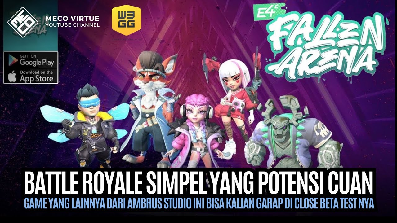 Battle Royale Simple Yang Potensi Cuan - E4C: Fallen Arena CBT ...