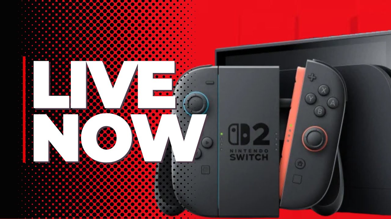 NINTENDO SWITCH 2 DIRECT WATCH PARTY! - GET IN THIS STREAM RIGHT NOW ...