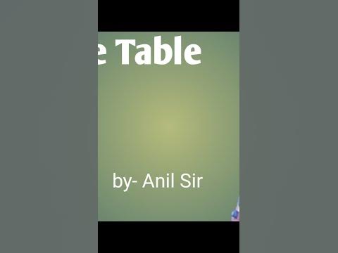 create table - YouTube