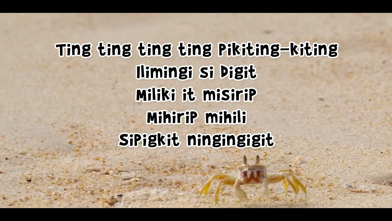 TONG TONG TONG PAKITONG KITONG KARAOKE / INSTRUMENTAL WITH LYRICS ...