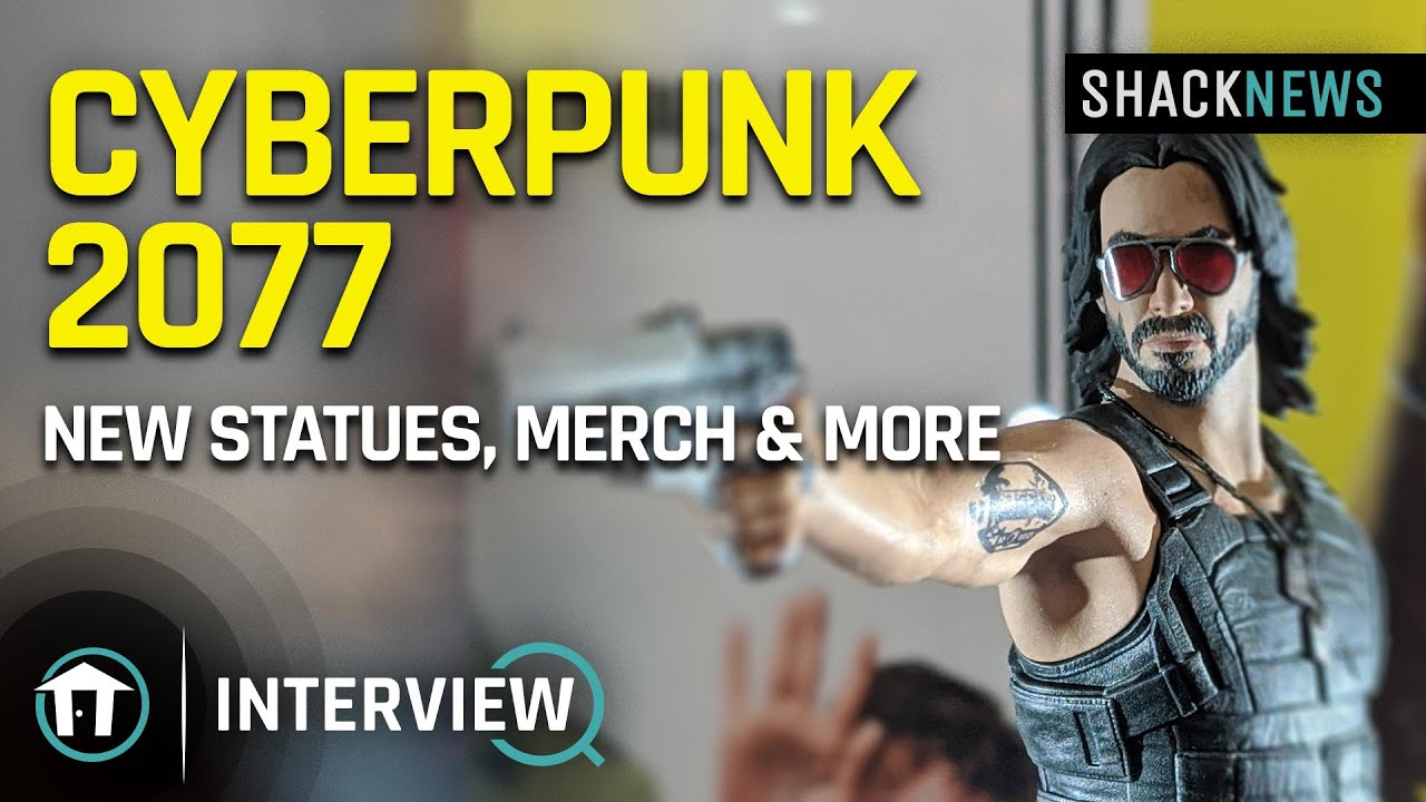 Cyberpunk 2077 - New Statues, Merch & More - YouTube