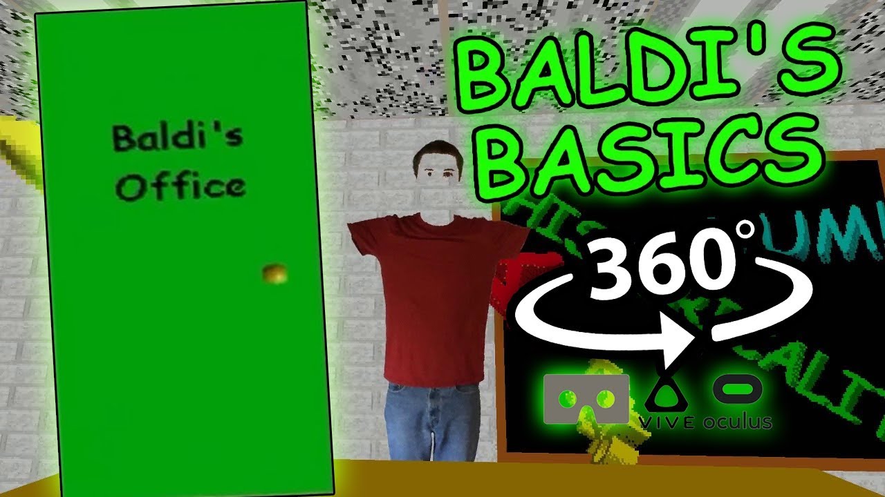 Baldi's Office 360: Baldi's Basics in Education and Learning 360 VR ...