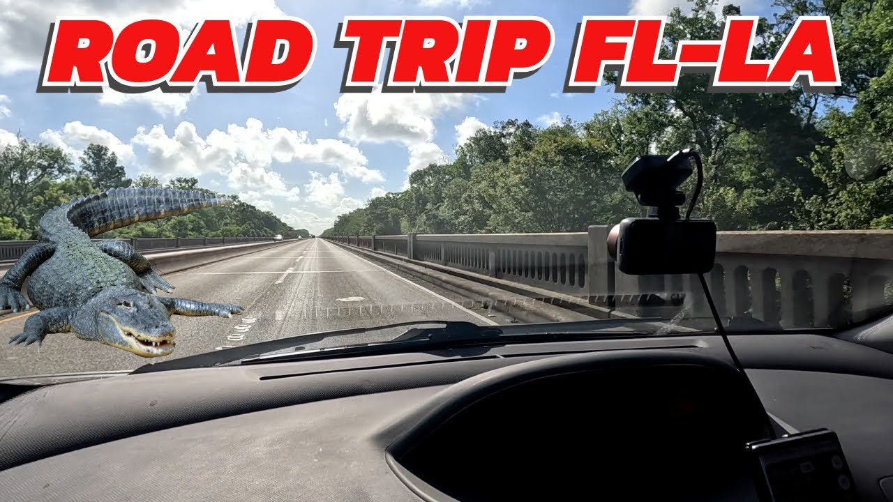 Pensacola Fl to Opelousas LA (Road trip) - YouTube