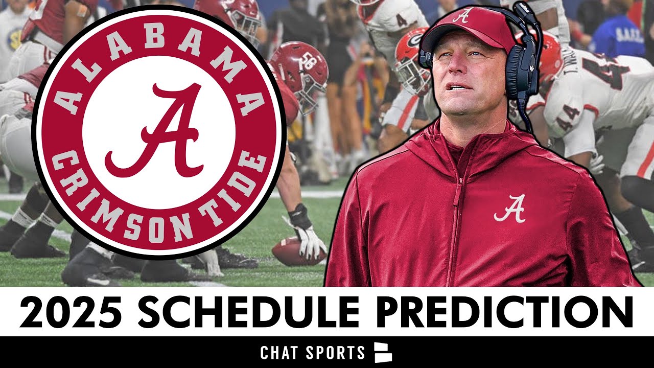 Alabama Football 2025 Schedule Breakdown & Record Prediction For Every ...