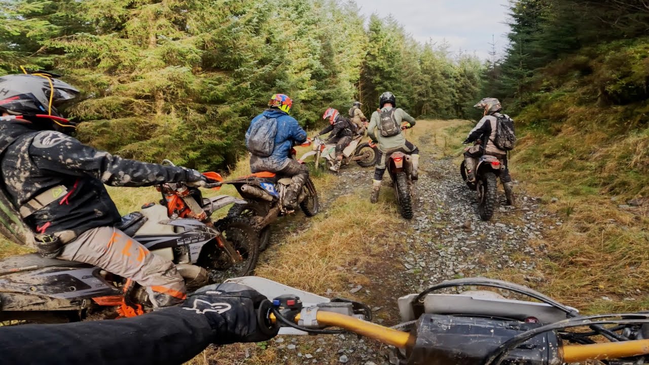 ENDURO ADVENTURE: EPIC FOREST RIDE IN WALES CONCLUSION with@Britsenduro ...