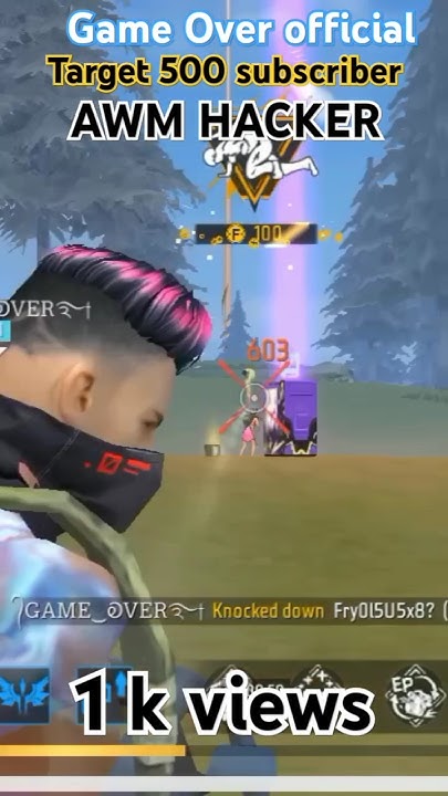 free fire AWM hacker player in India 🇮🇳#freefire #gameplay #awmheadshot @GameOverofficial-999 ...