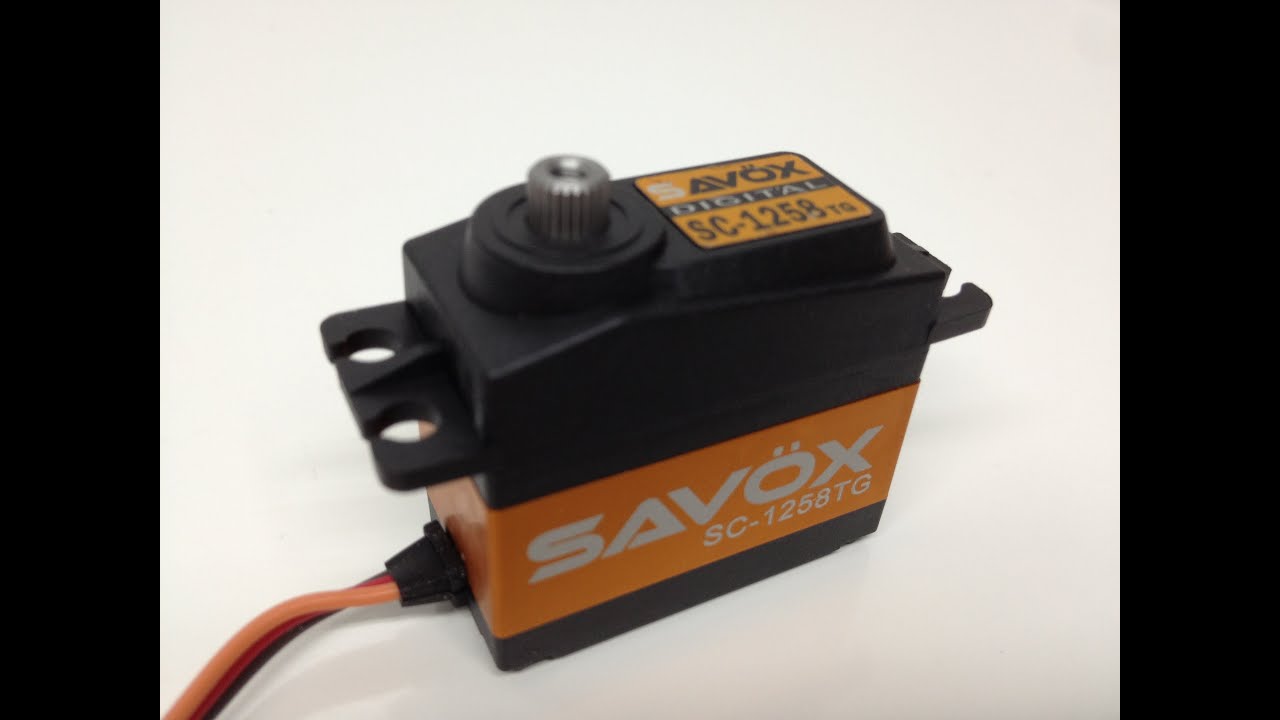 Savox 1258tg - Unboxing - YouTube