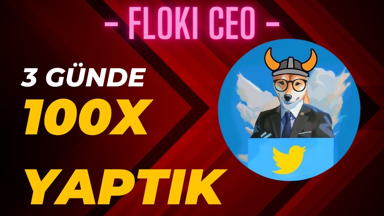 GEM | FLOKI CEO Nasıl Alınır ? 100X COIN | ELON MUSK TWEET - YouTube