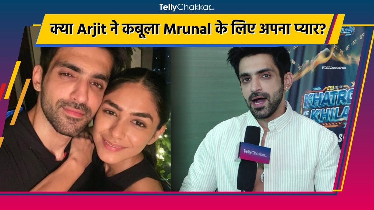 Arjit Taneja And Mrunal Thakur Offscreen
