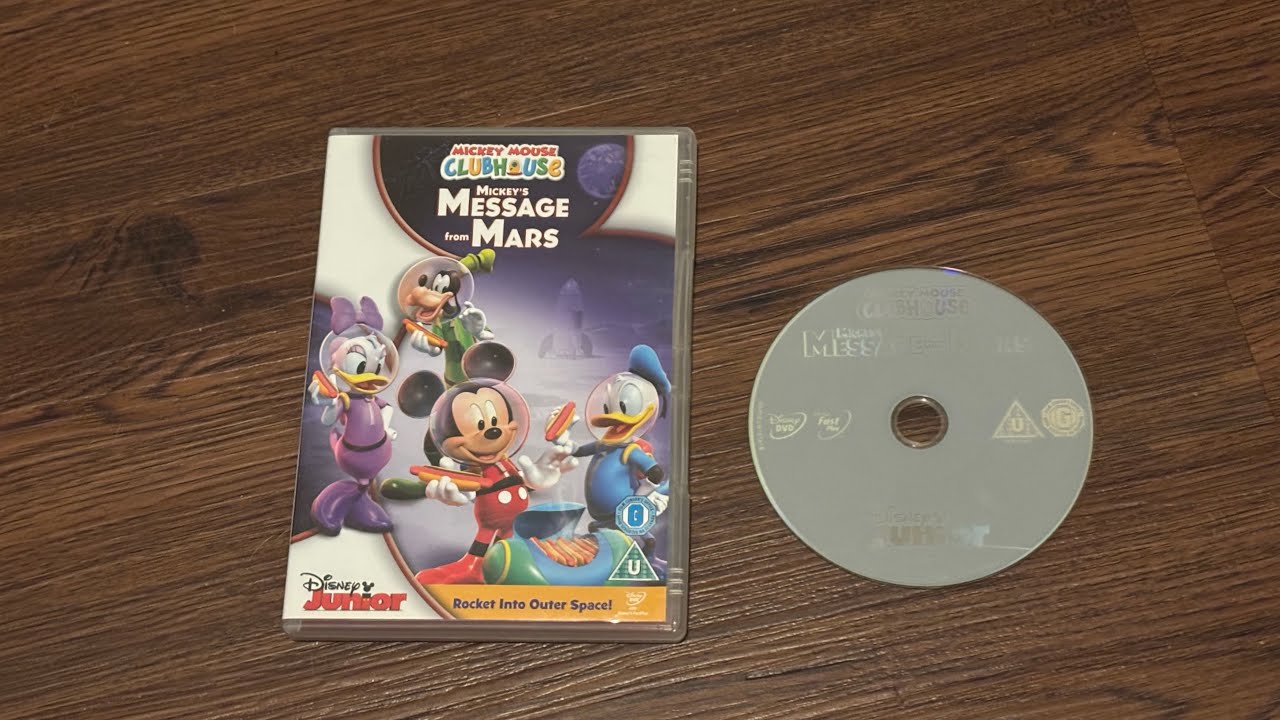 Opening To Mickey Mouse Clubhouse Mickey’s Message From Mars 2010 UK ...