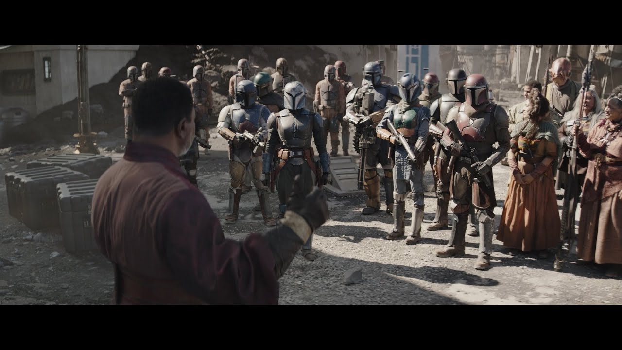 Mandalorians, heroes of Nevarro - The Mandalorian Season Three (2023 ...