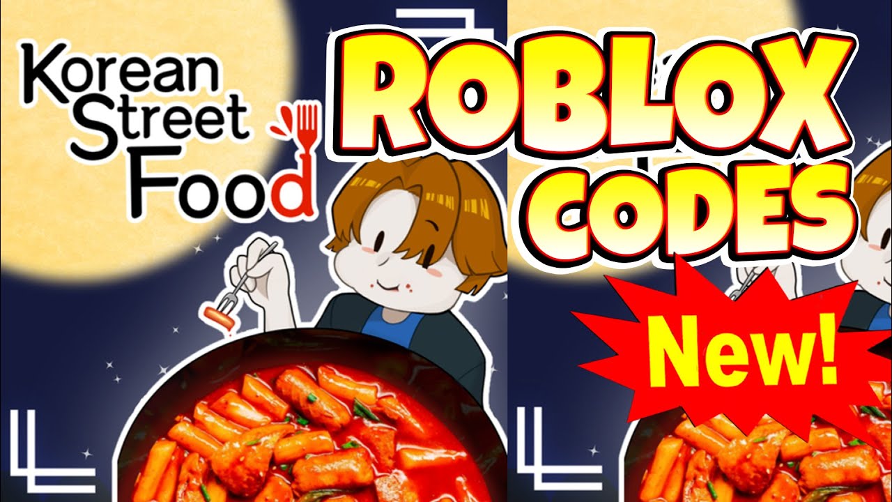 Korean Street Food, Roblox GAME, ALL SECRET CODES, ALL WORKING CODES ...